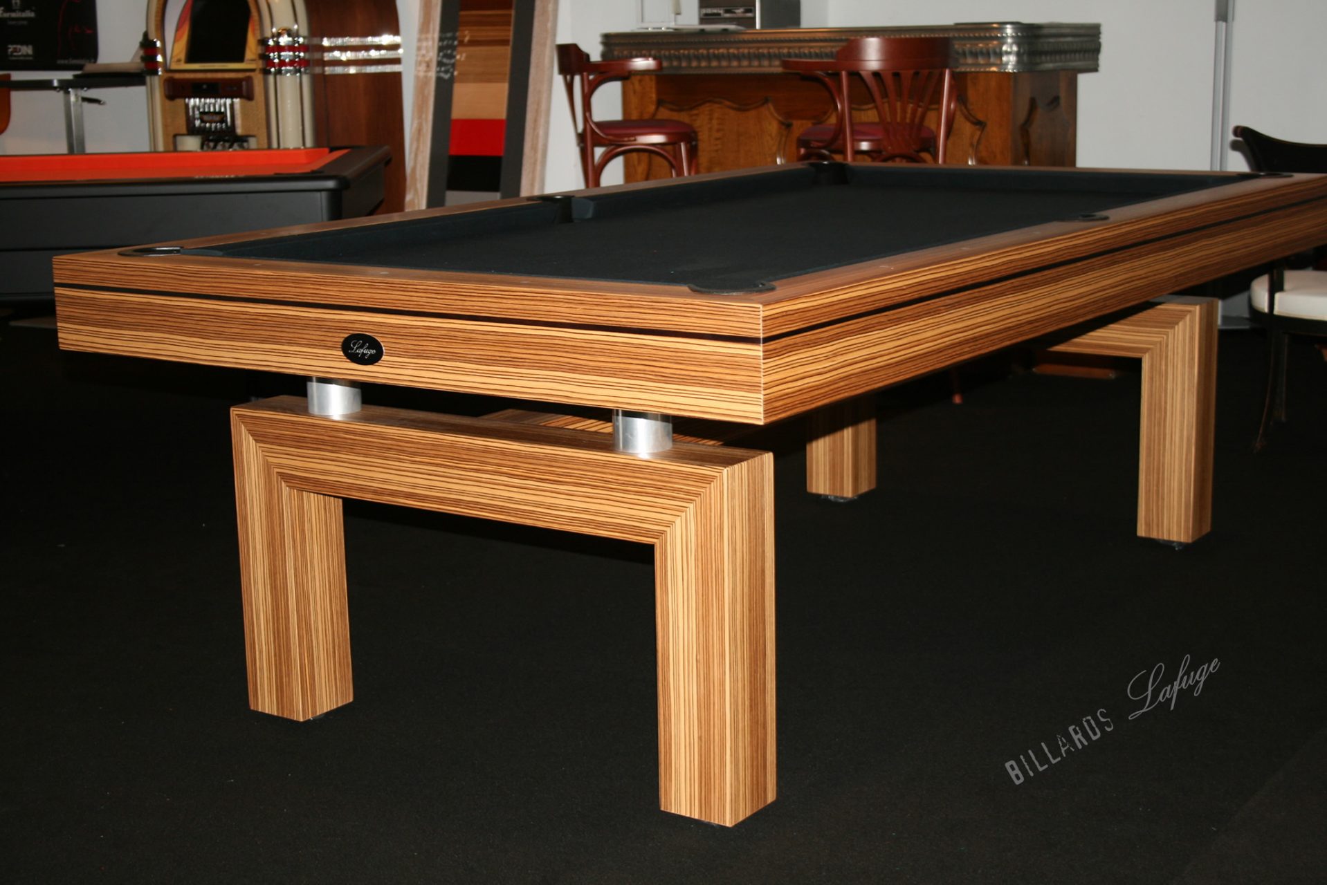 Billard Arcade zebrano